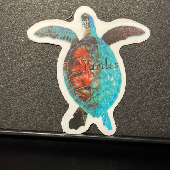 Design | Save Turtles Sea Turtle Sticker | Poshmark